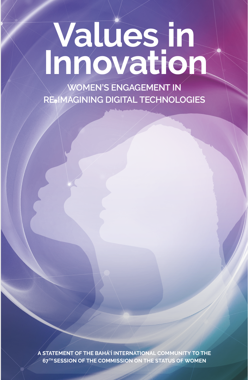Values in Innovation: Women’s Engagement in Re-Imagining Digital ...